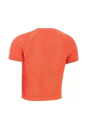 Adidas Crochet Knit Trefoil T-shirt