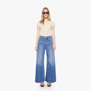 MOTHER Petite Lil' Lemon Twist Skimp Jeans In Rolling In Dough - Blue