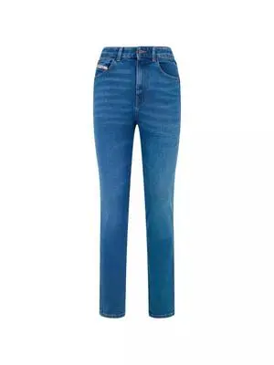 DIESEL® Straight Cut Five-pocket Jeans - Blue