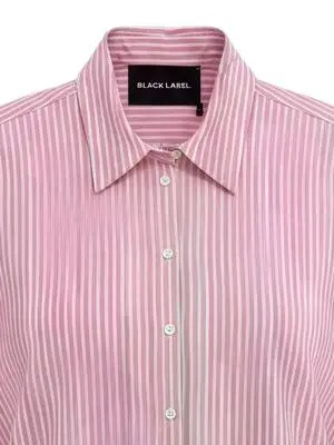 Black Label Striped Long-sleeve Shirt