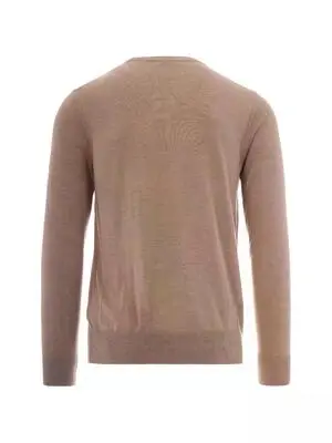 BALLANTYNE Plain Stitch Crew Neck Sweater