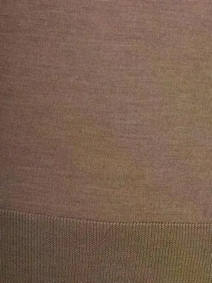 BALLANTYNE Plain Stitch Crew Neck Sweater