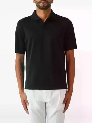 Herno Open-collar Jersey Polo Shirt