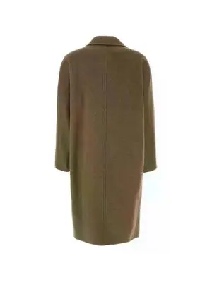 DONNA SINHORELLI Ardenne Single-breasted Coat - Brown