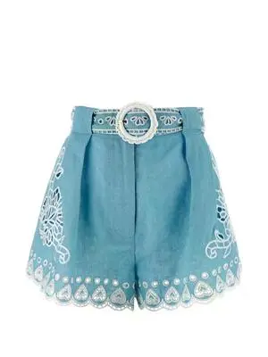 Farm Rio Richelieu Cut-out Shorts