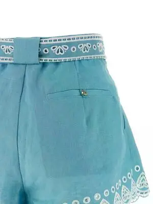 Farm Rio Richelieu Cut-out Shorts