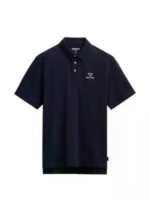 SEBAGO Yatching Embroidered Short-sleeve Polo Shirt