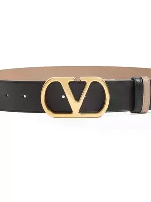 Valentino Garavani Reversible Vlogo Signature Belt - Black