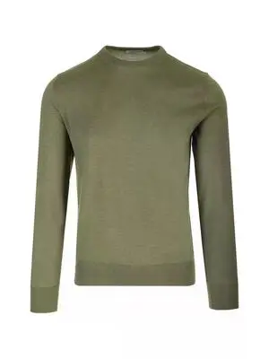 AL DUCA D’AOSTA 1902 Fine-knit Crew-neck Sweater - Green