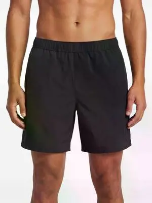 Moncler Logo Patch Swim Shorts