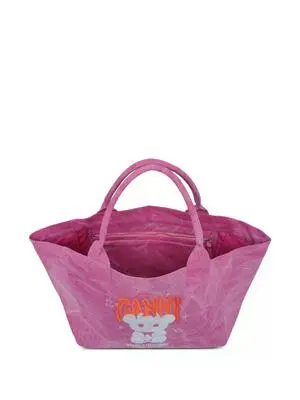 GANNI Evil Bear Trapeze Shoulder Bag