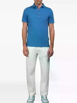 MOORER Tarno-sio Cotton Polo Shirt