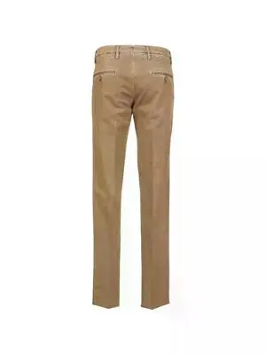 AL DUCA D’AOSTA 1902 Beige Drill Texture Trousers