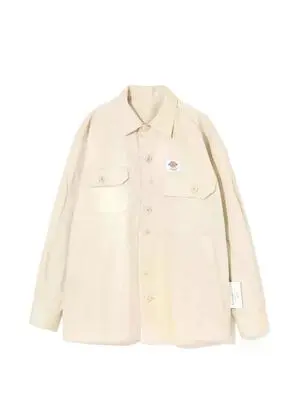 Undercover X Dickies Logo-patch Button-up Shirt - Neutrals