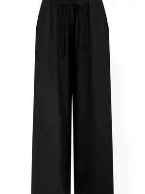 TOTEME Drawstring Waist Wide-leg Trousers