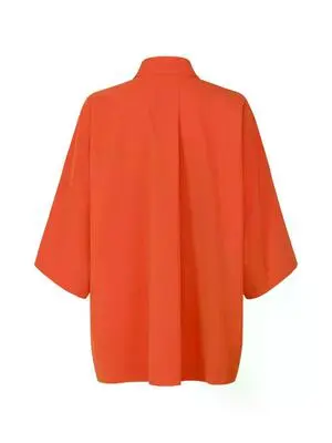 Issey Miyake Short Sleeve Spread Collar Shirt