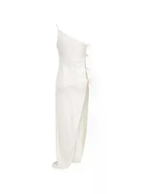 Rick Owens Taco One-shoulder Side-tie Maxi Dress