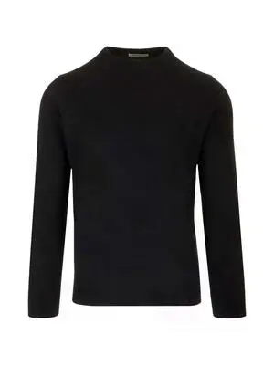 AL DUCA D’AOSTA 1902 Charcoal Gray Knitted Cashmere Sweater