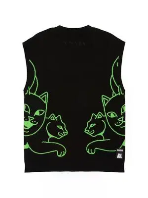 PUMA Ripndip X Graphic Print V-neck Vest