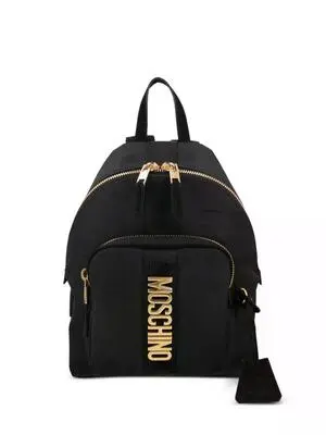 Moschino Lettering Backpack