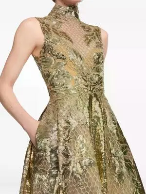 Elie Saab Embellished Maxi Dress