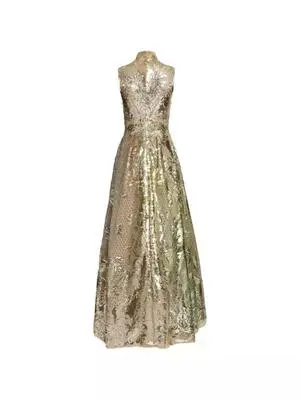 Elie Saab Embellished Maxi Dress