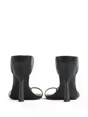 MUGLER Square-toe Slip-on Sandals