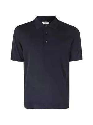 KANGRA Short-sleeve Polo Shirt - Blue