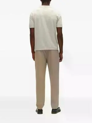 GABBA Gabnapoli 19 Phin Pleated Elasticated-waistband Trousers