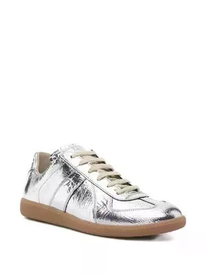 MAISON MARGIELA Metallic-effect Sneakers