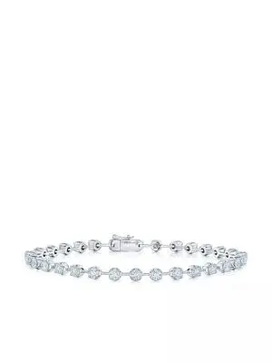 Kwiat 18kt White Gold Diamond Bracelet - Silver