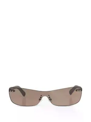 Jacquemus X Linda Farrow Mirada Sunglasses - Black