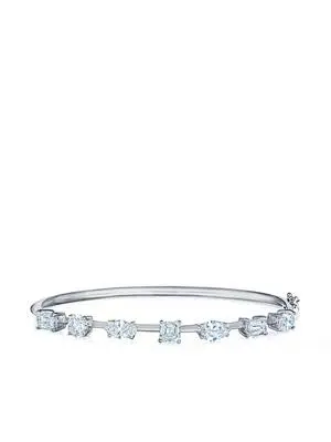 Kwiat 18kt White Gold Diamond Starry Night Bangle - Silver