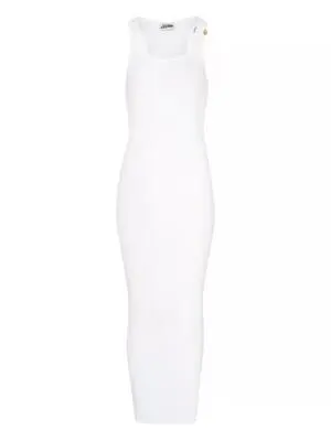 JEAN PAUL GAULTIER Cotton Maxi Dress With Piercing Detail