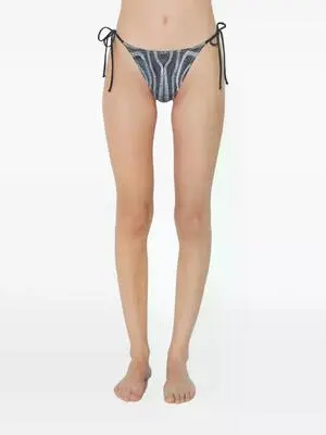JEAN PAUL GAULTIER Printed Tie Bikini Bottom