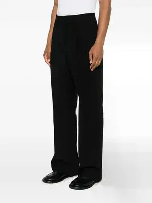 Fear Of God Pleated Wide-leg Trousers - Black