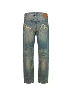 EVISU Abstract Wash Jeans
