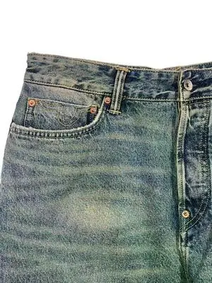 EVISU Abstract Wash Jeans