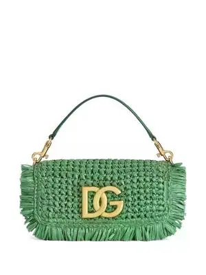 Dolce & Gabbana Raffia Shoulder Bag