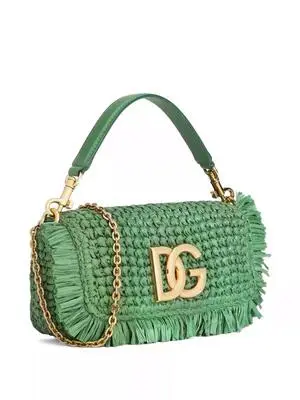 Dolce & Gabbana Raffia Shoulder Bag