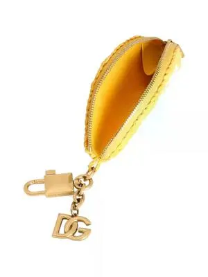 Dolce & Gabbana Raffia Charm Key Ring