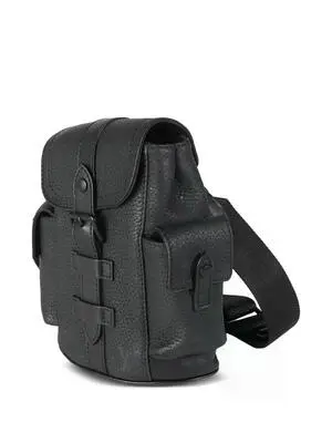 LOUIS VUITTON Nano Christopher Leather Backpack - Black