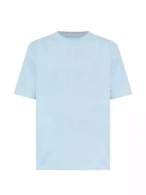 SAMSOE SAMSOE Saotto Logo-embroidered T-shirt - Blue