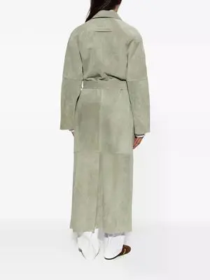 SAMSOE SAMSOE Sarae Suede Belted Coat