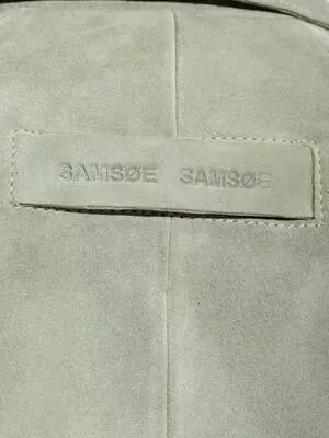 SAMSOE SAMSOE Sarae Suede Belted Coat