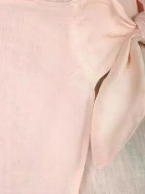 120% Lino Wrap-style Shorts - Pink