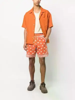 Rhude Graphic-print Track Shorts
