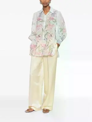 Charo Ruiz Ibiza Aster Floral Print Shirt