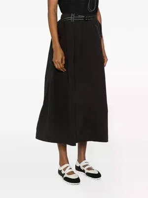AND WANDER Cargo Midi Skirt