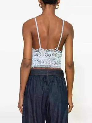 Charo Ruiz Ibiza Melie Guipure-lace Top
